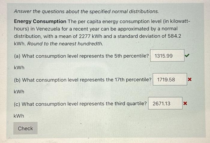 Solved Answer the questions about the specified normal | Chegg.com
