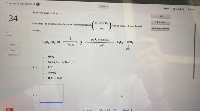 Solved Chapter 16 Assignment 34 1 points Book Print | Chegg.com