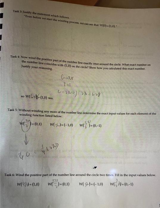 Solved Task 3: Justify the statement which follows. "Fiven | Chegg.com