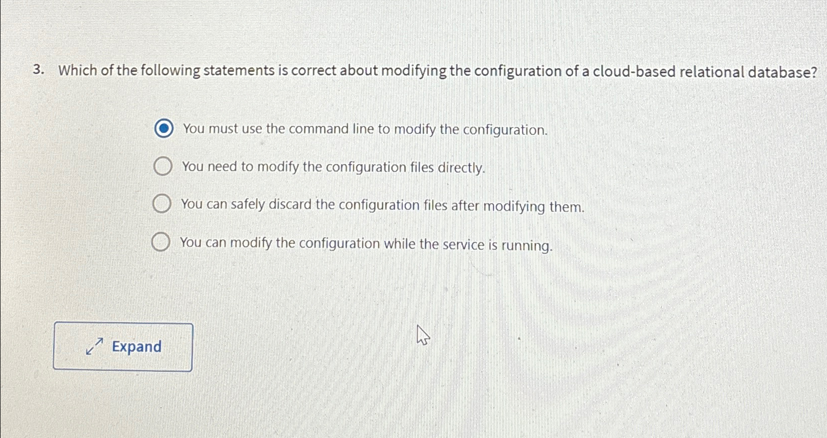 Solved Which of the following statements is correct about | Chegg.com