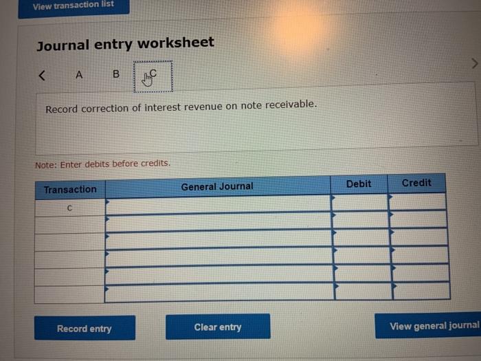 Solved Below are three independent and unrelated errors. a. | Chegg.com
