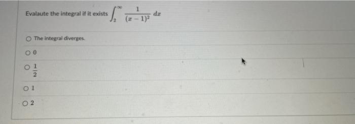 Solved Evaluate limx→0−5xln(2x+1) ∞ 1 52 51 0Evalaute the | Chegg.com