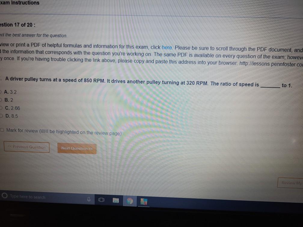 Solved xam Instructions estion 17 of 20: ect the best answer | Chegg.com Solved xam Instructions estion 17 of 20: ect the best answer | Chegg.com