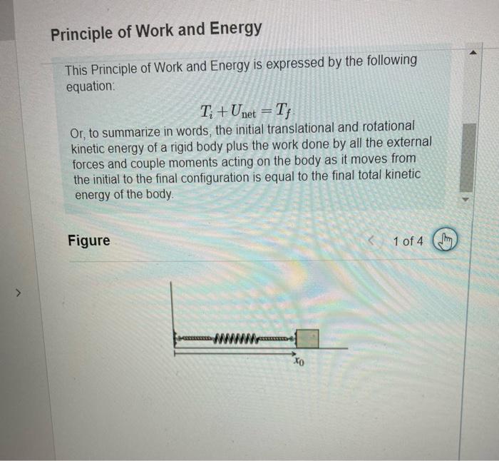 Solved Principle of Work and Energy This Principle of Work | Chegg.com