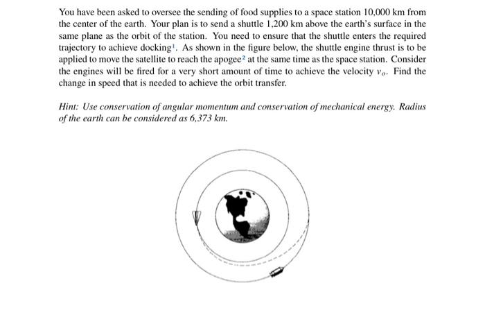 Solved You have been asked to oversee the sending of food | Chegg.com
