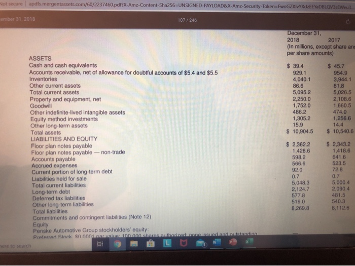 Solved what is the amount of total assets? And %? is it | Chegg.com