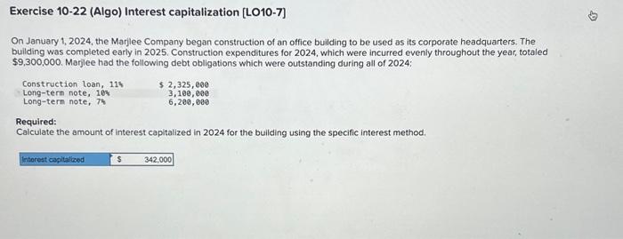 Solved On January 1, 2024, the Marjlee Company began | Chegg.com