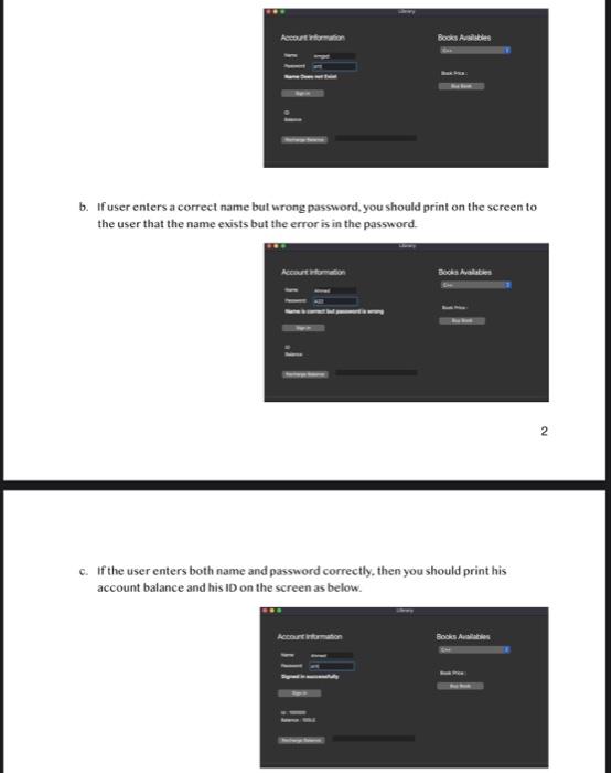 Solved Library System You are asked to make a system for a | Chegg.com