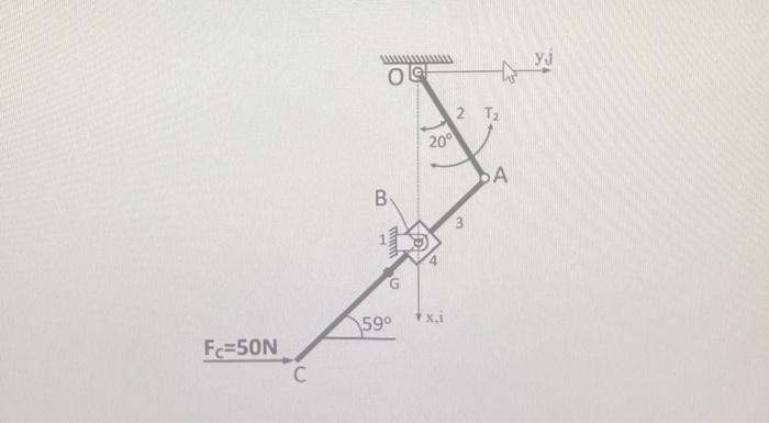 Solved Calculate the torque T2 for the given position of the | Chegg.com