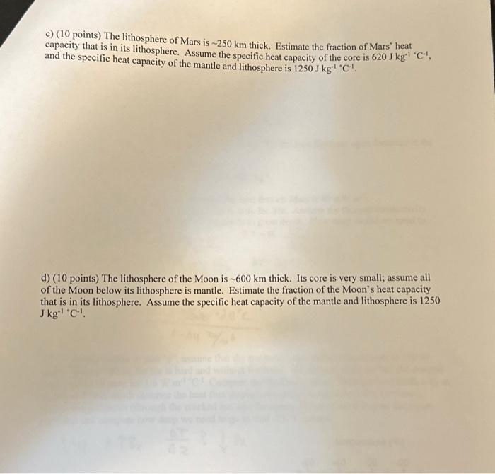 Solved 2) Use the following table for this question: | Chegg.com