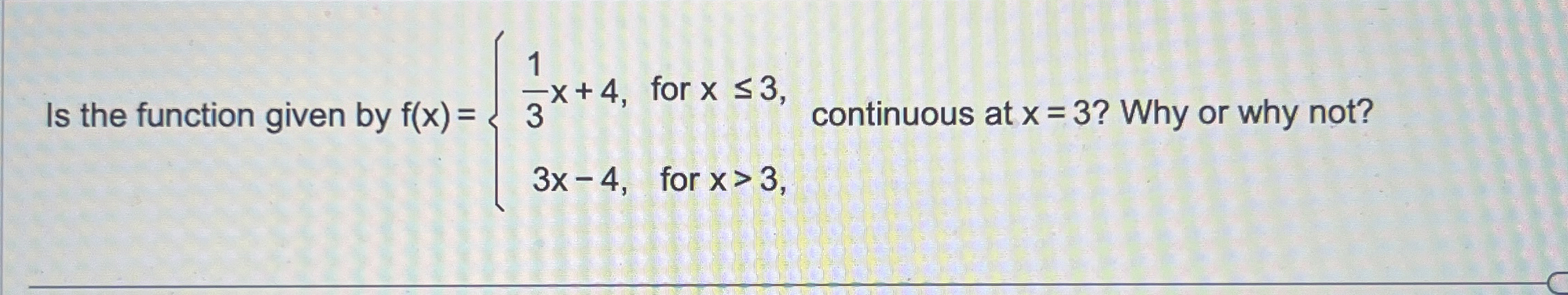 Solved Is the function given by | Chegg.com