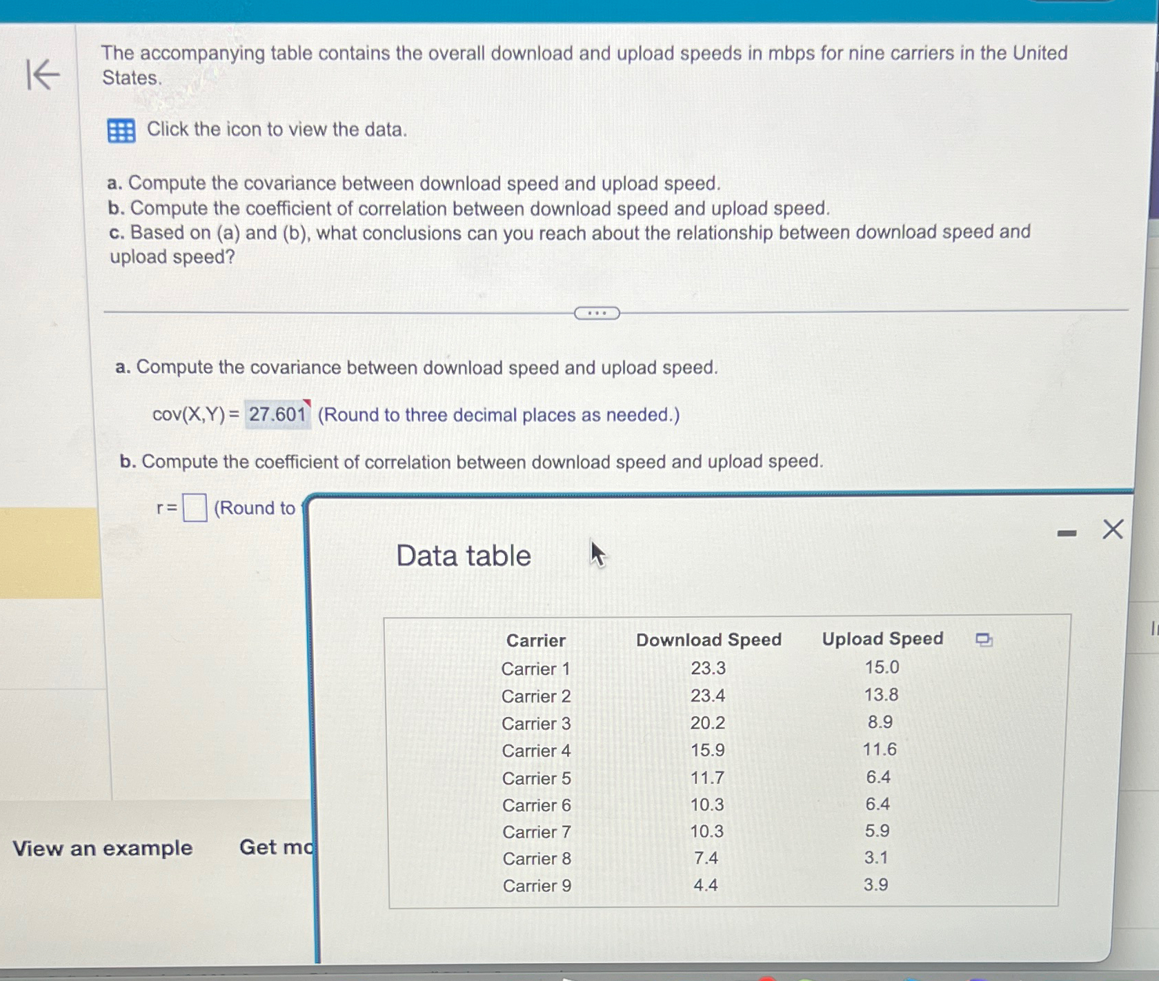 Solved The accompanying table contains the overall download | Chegg.com