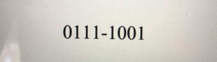 Solved Binary Subtraction If These Are Signed Is There 