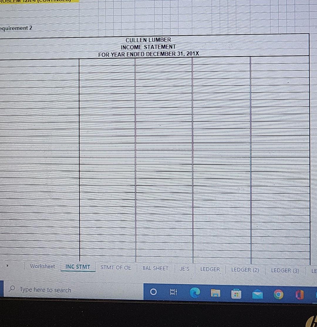 Solved Using the ledger balances and additional data given, | Chegg.com