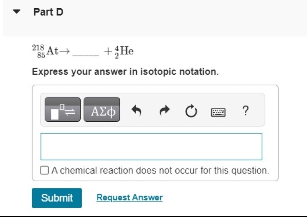 →92233U+−10e Express your answer in isotopic | Chegg.com