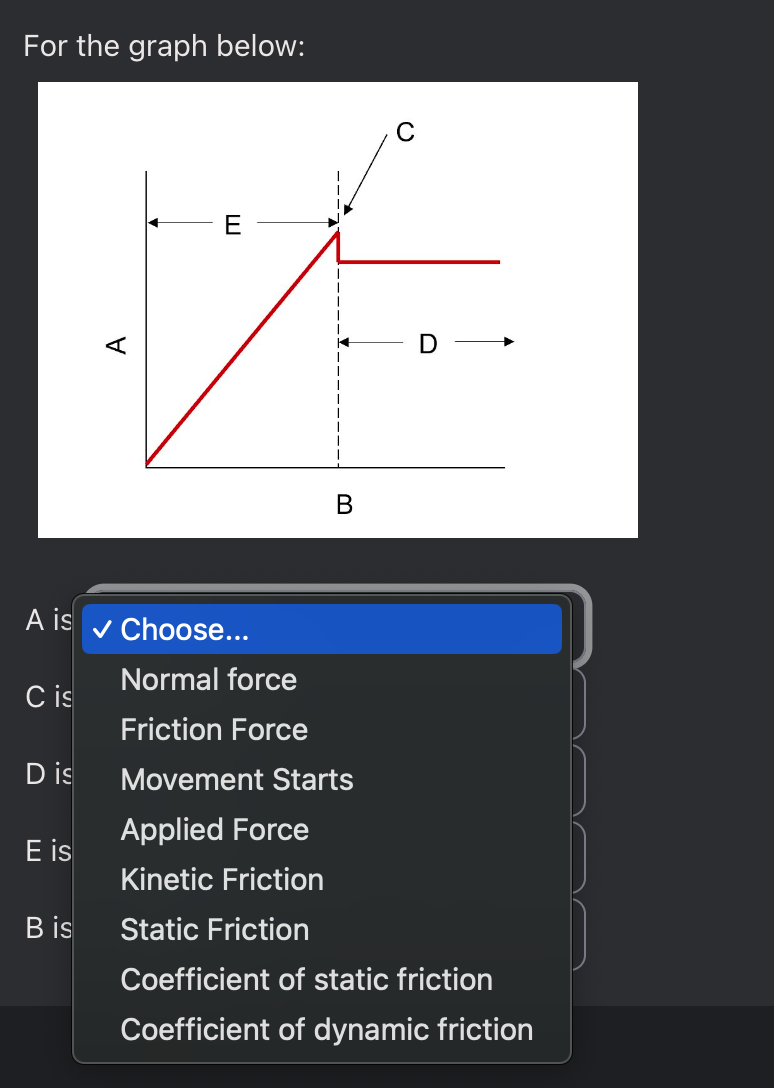 Solved For the graph below:A is Choose...C ﻿isNormal | Chegg.com