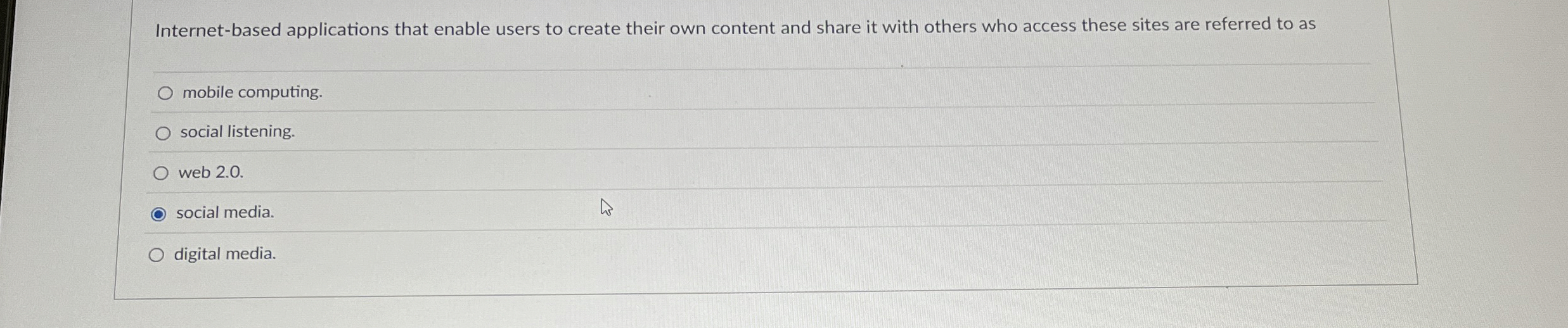 High Quality SOLUTION Internet-based applications that enable users to | Chegg.com