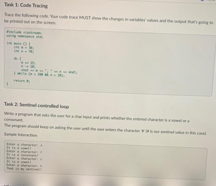 Solved for task 1 please make it in text file , for task 2 | Chegg.com