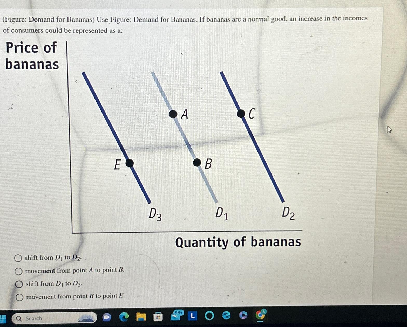 Solved (Figure: Demand for Bananas) Use Figure: Demand for | Chegg.com Solved (Figure: Demand for Bananas) Use Figure: Demand for | Chegg.com