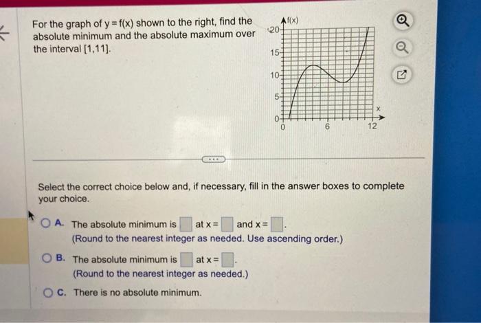 Solved nd the m over sary, fill in the answer boxes to | Chegg.com