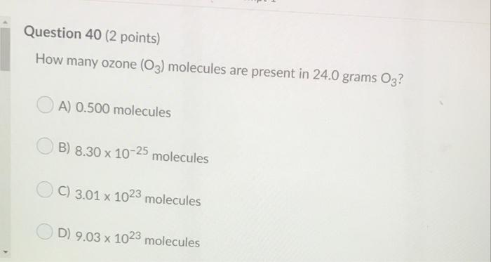 Solved Question 16 (2 points) Propylene glycol (C3H2O2) is a | Chegg.com