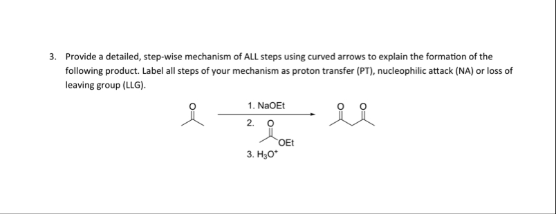 Solved Provide a detailed, step-wise mechanism of ALL steps | Chegg.com