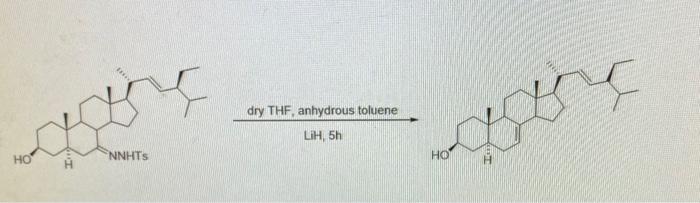 Solved dry THF, anhydrous toluene | Chegg.com