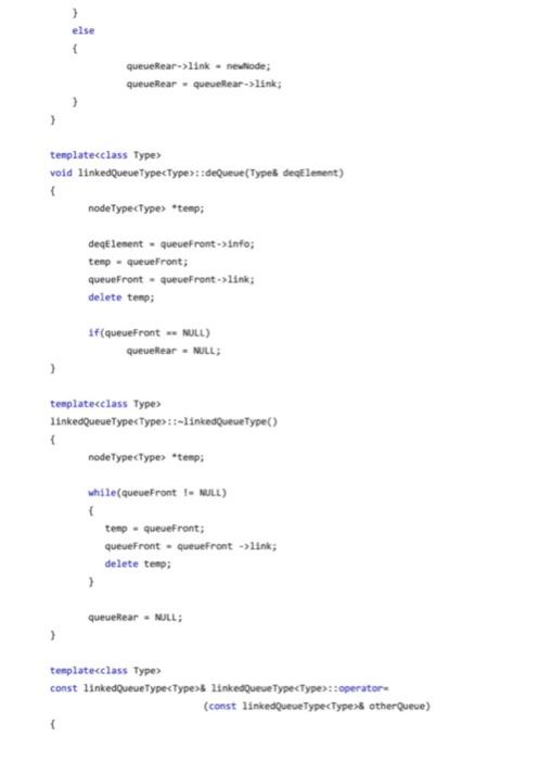 Queue As Linked Based List Lab Steps 1 Create New 3363