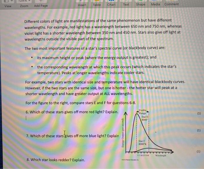 Solved View Zoom Insert Table Add Page Chart Media Text | Chegg.com