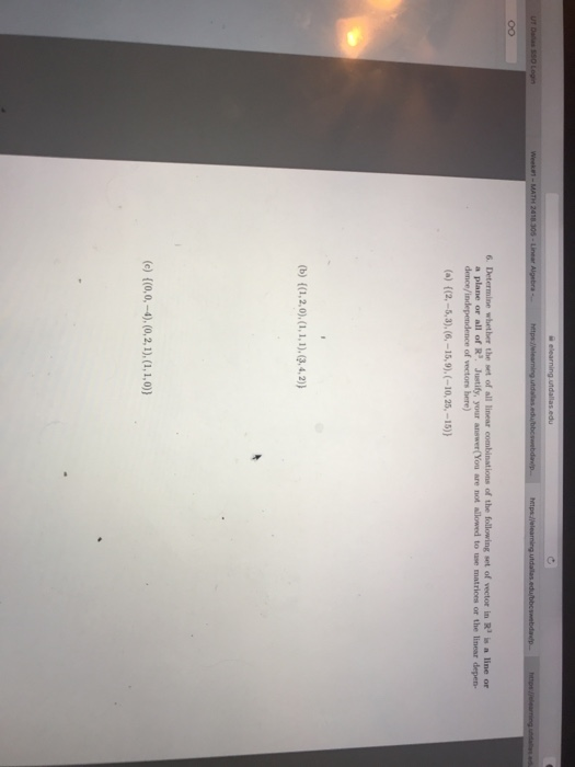 Solved UT Dallas 550 Login oo elearning utdallas.edu | Chegg.com