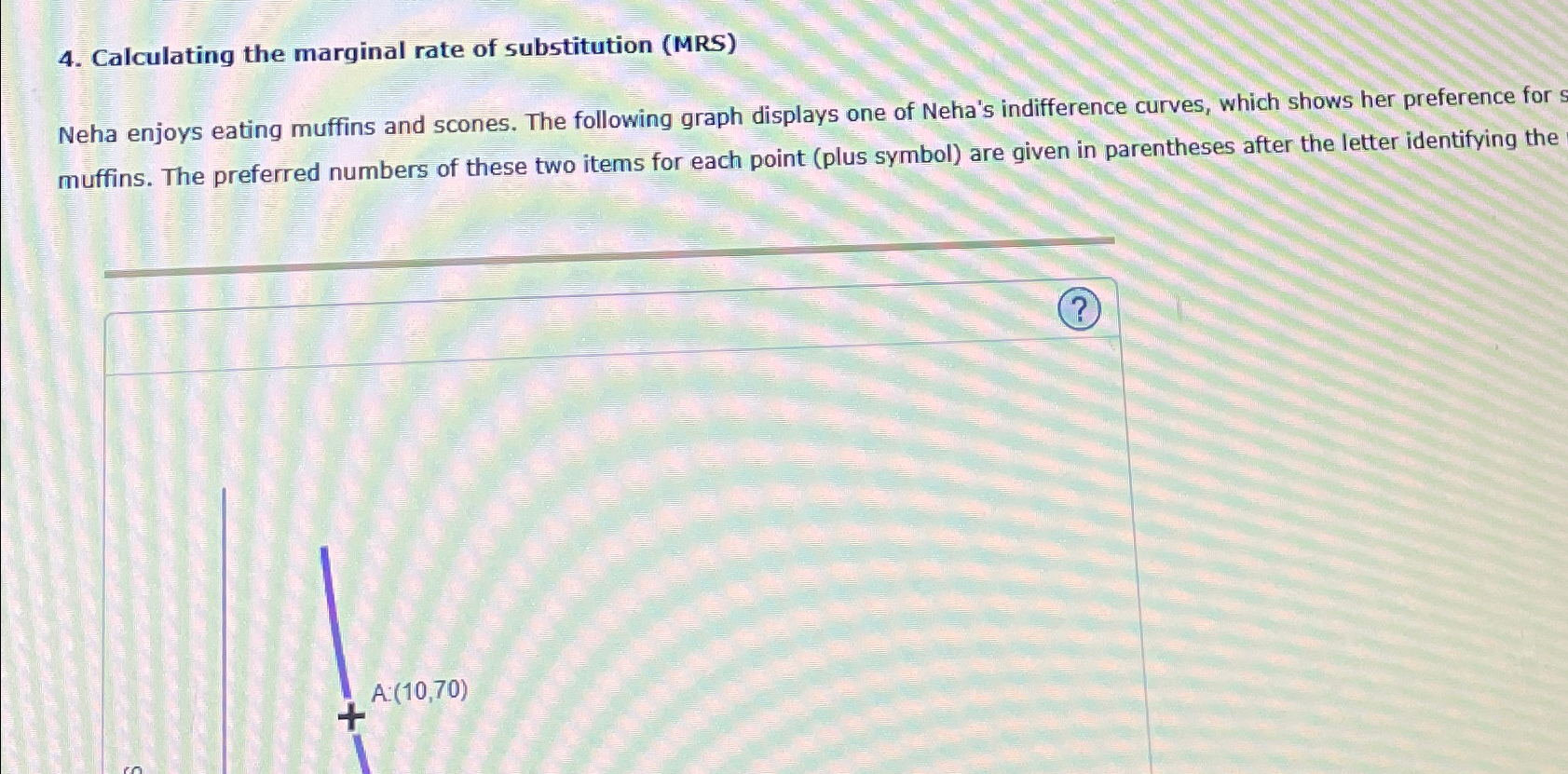 Solved Calculating the marginal rate of substitution | Chegg.com
