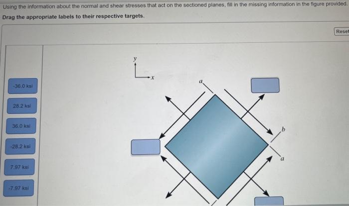 Solved Learning Goal: To use fundamental geometric and | Chegg.com