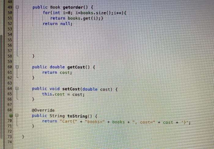 Solved a History 4 import java.util.ArrayList; 7 public | Chegg.com