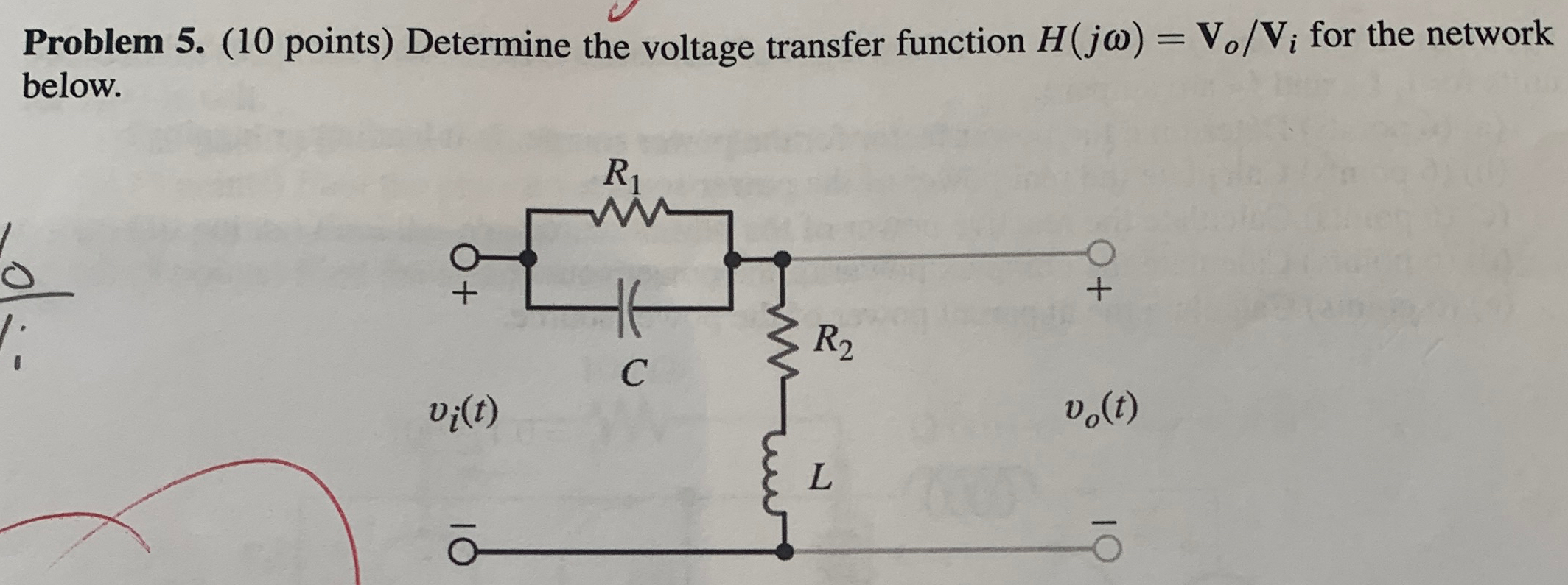 Solved Problem 5. (10 points) Determine the voltage | Chegg.com Solved Problem 5. (10 points) Determine the voltage | Chegg.com