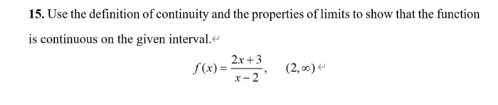 Solved 16-18. Prove the statement using the € , 8 definition | Chegg.com