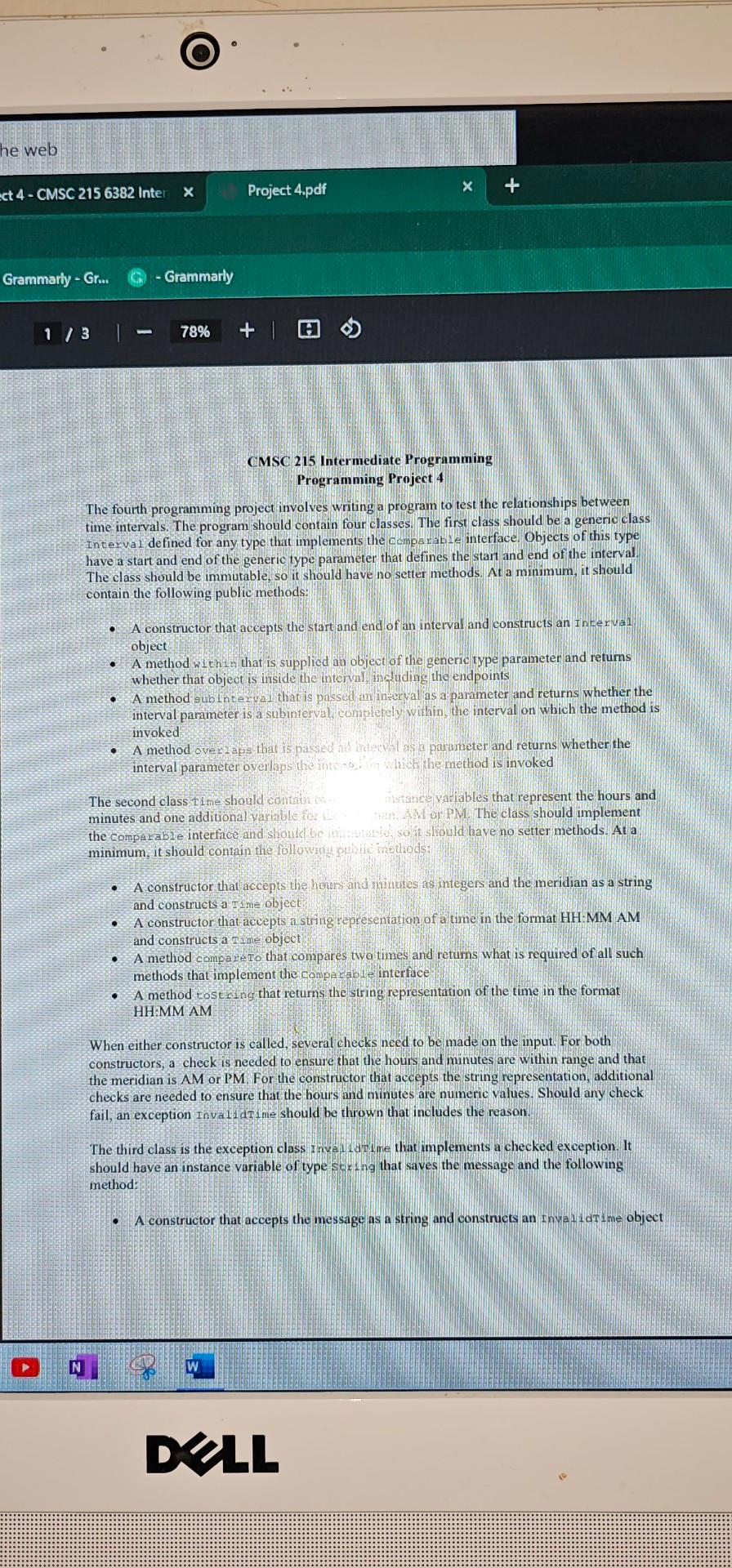 Solved CMSC 215 Intermediate Programming Programming Project | Chegg.com Solved CMSC 215 Intermediate Programming Programming Project | Chegg.com
