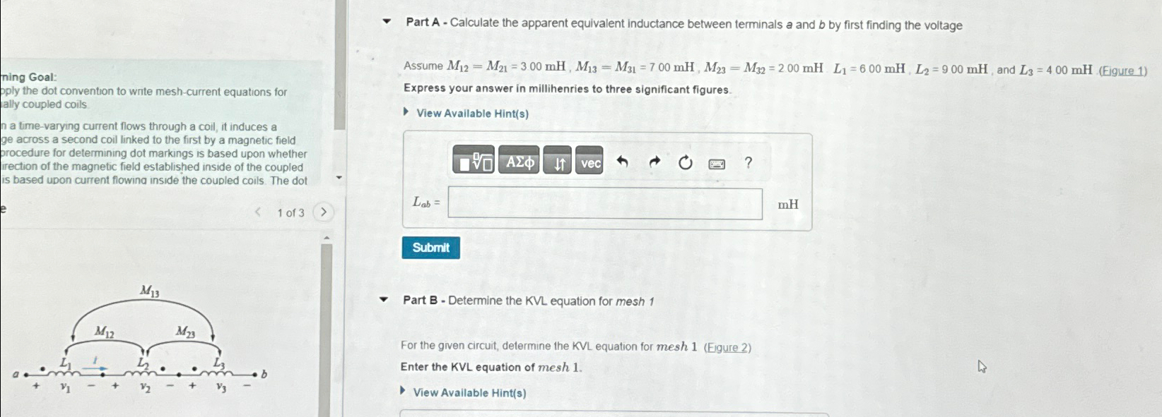 Solved Part A - ﻿Calculate the apparent equivalent | Chegg.com