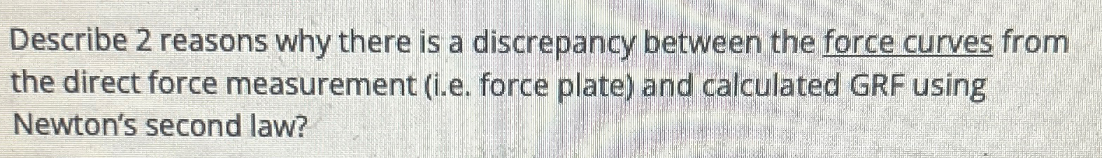 Solved Describe 2 ﻿reasons why there is a discrepancy | Chegg.com