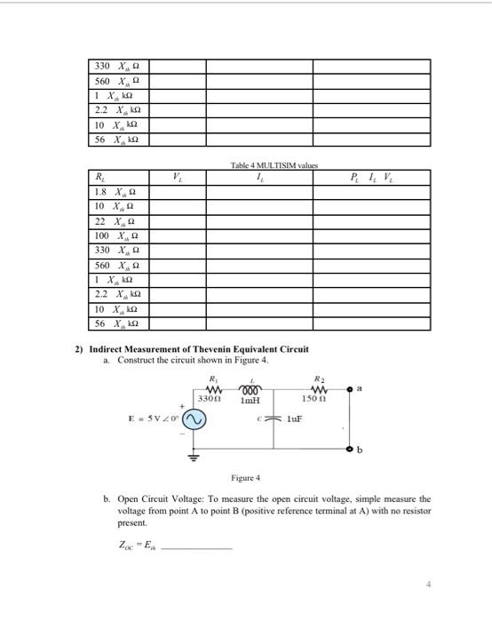 Figure 3 b. Open Circuit Voltage: To measure the open | Chegg.com