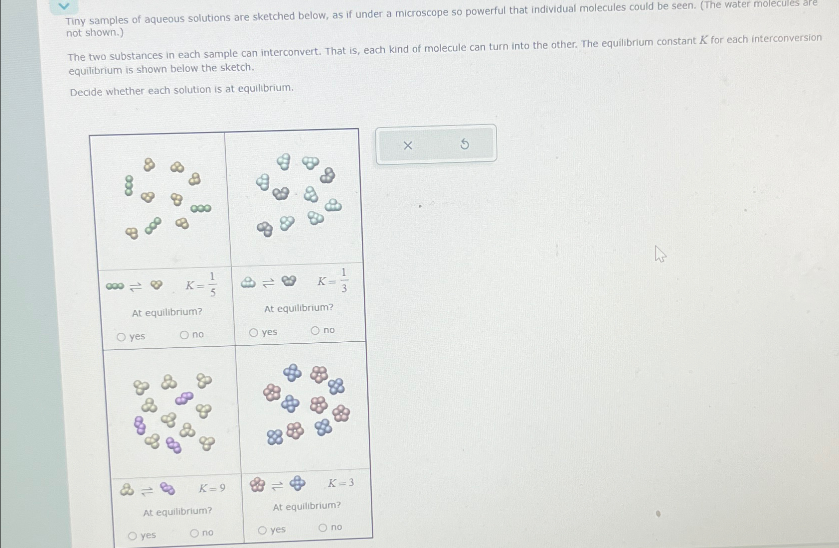 Solved Tiny samples of aqueous solutions are sketched below, | Chegg.com