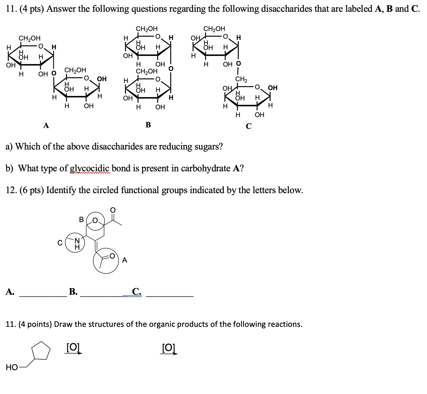 Solved (4 ﻿pts) ﻿Answer the following questions regarding | Chegg.com