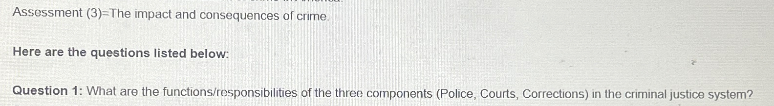Solved Question 1: What are the functions/responsibilities | Chegg.com