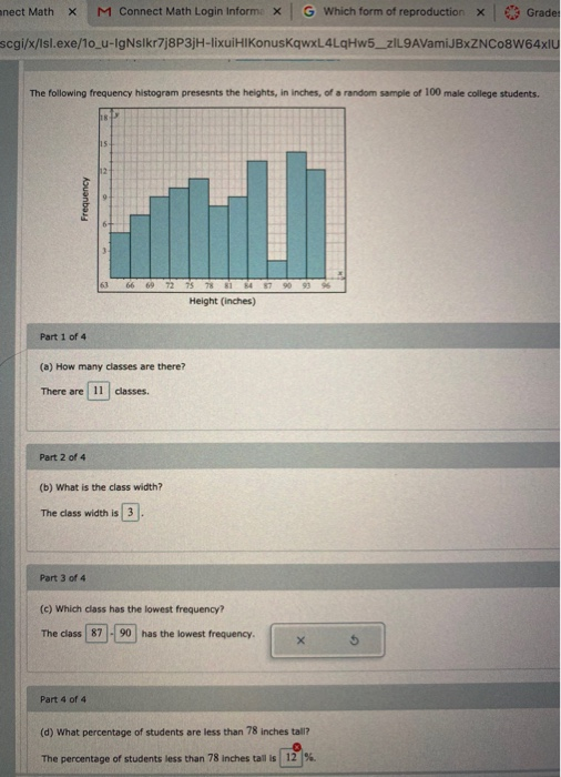 anect Math X M Connect Math Login Informe X GWhich | Chegg.com
