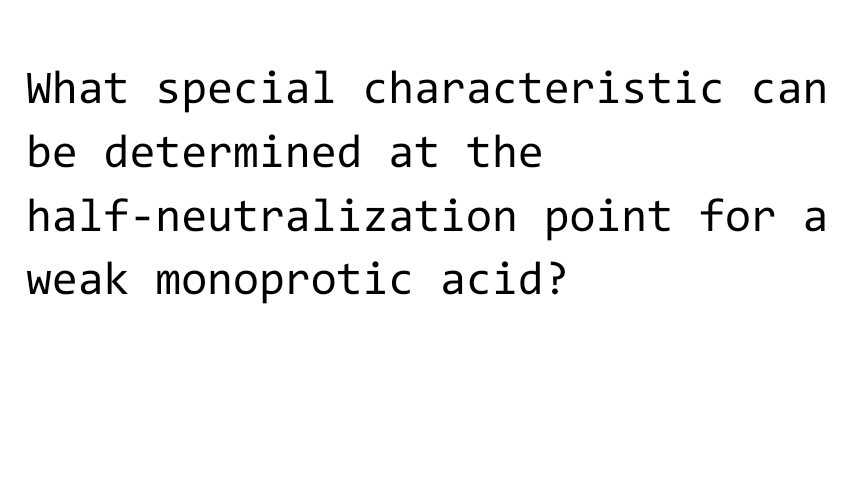 Solved What special characteristic can be determined at the | Chegg.com