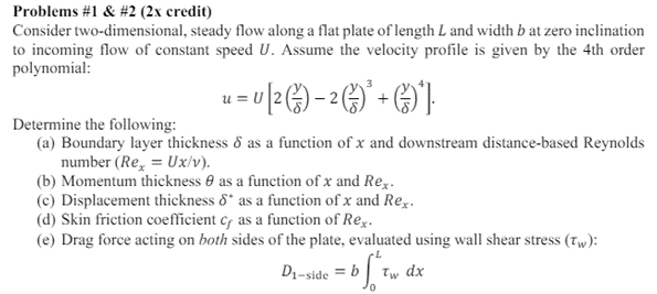 Solved Problems #1 ﻿& #2 ( 2x ﻿credit)Consider | Chegg.com
