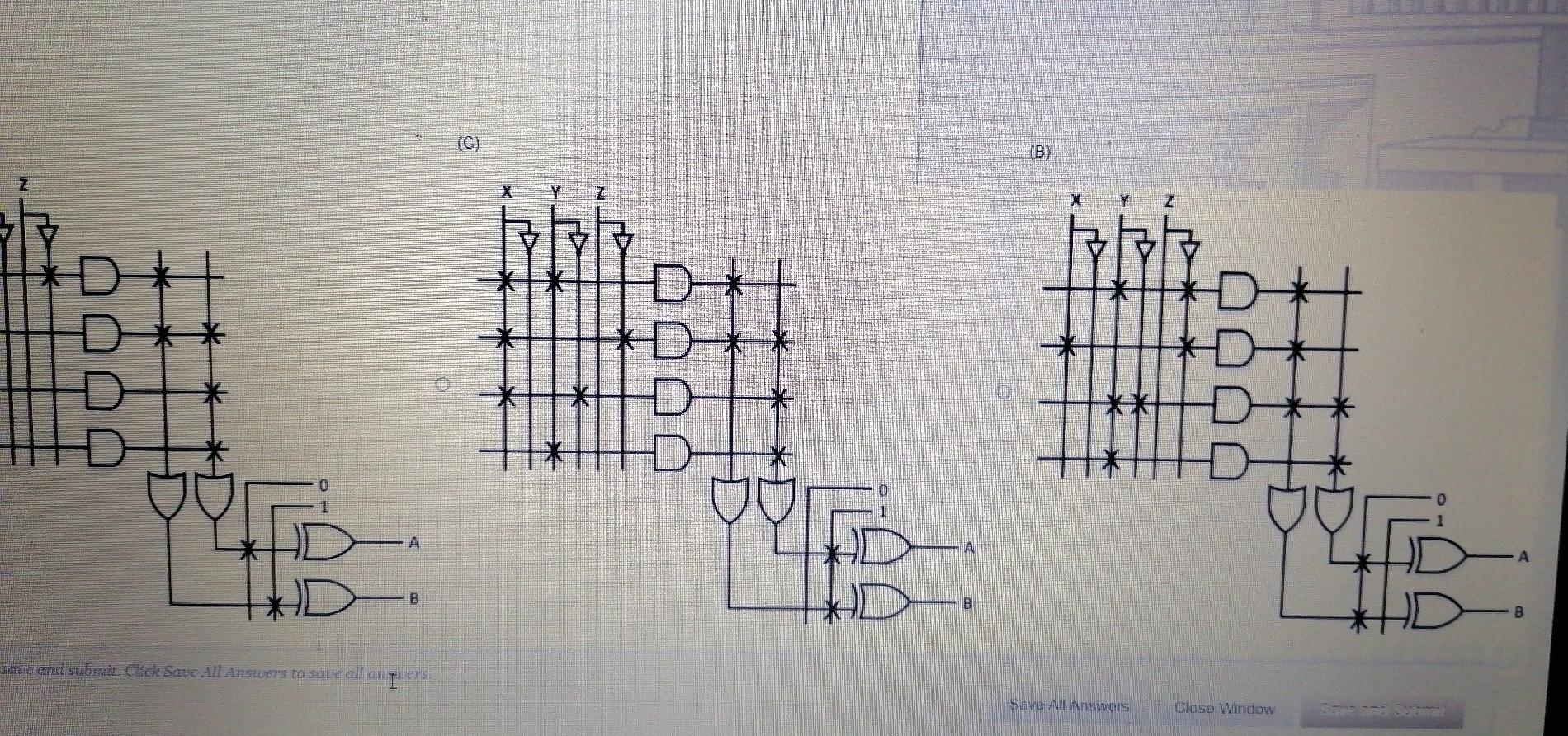 Solved Given The Boolean Functions A Xy Xz B Xy Yz 5512