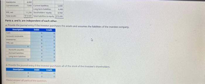 Solved Asset acquisition vs. stock purchase (fair value | Chegg.com