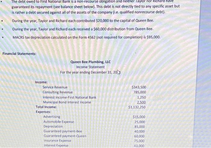 - Form 1065 - Schedule B-1 - Schedule K-15 - Word/ | Chegg.com