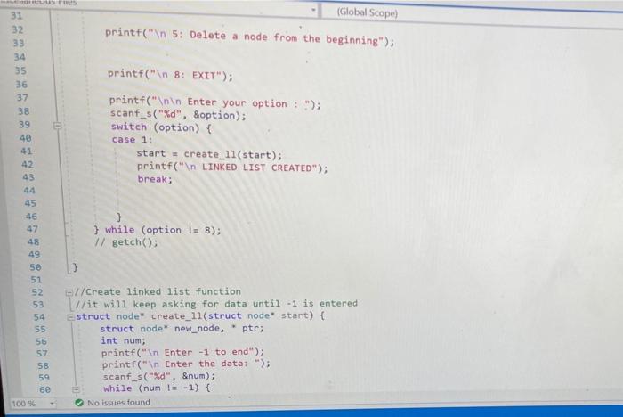 Solved Using C++ visual studios complete the linkedlist | Chegg.com
