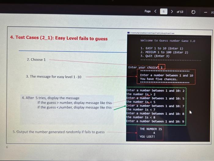 Solved Develop A C Program Simple Guessing Number Game For